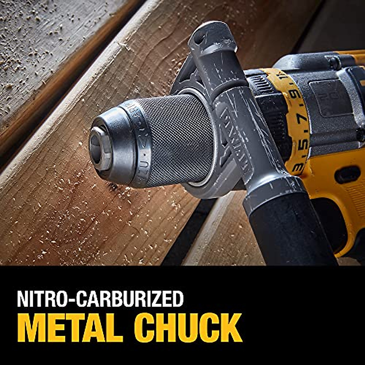 DEWALT FLEXVOLT ADVANTAGE 20V MAX* Hammer Drill, Cordless, 1/2-Inch, Tool Only (DCD999B)