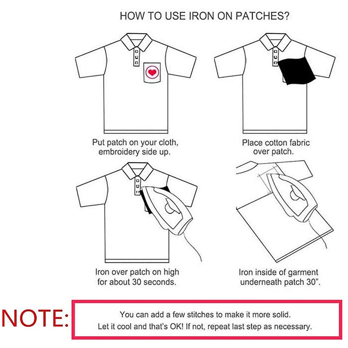 Lovezzr 6Pcs United States Air Force Logo Iron On Sew On High-end Embroidered Patch Set for Jackets Backpacks Jeans and Clothes