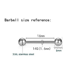 WOSEXYMEN Nipple Chains Pierced Necklace 14G Barbells Nipple Rings Drizzle Dangle Body Piercing Jewelry-Drizzle