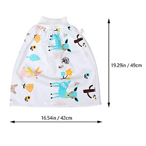 Potty Training Pants Cotton Baby Training Pants Cloth Diaper Skirts Sleeping Bed Clothes for Boy Girl Potty Training (Little Deer) Potty Training Underwear