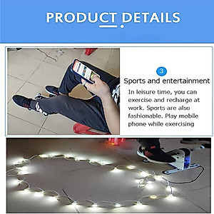 50w/100w Pedal Generator Foot-Operated Power Generation, Hand-cranked Generators Fitness Generation Rehabilitation Training Device Spinning Bike USB Interface/dc1-35v Output Interface