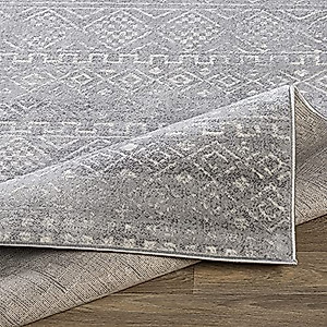 Artistic Weavers Amalie Area Rug 7'10" x 10', 7 ft 10 in x 10 ft, Medium Gray