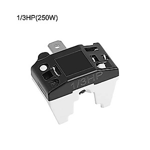 uxcell 2 Pcs Refrigerator Thermal Overload Protector 1/3HP 250W Freezer Compressor Replacement Part
