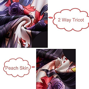 Xugang Love Live! Hanayo Koizumi Full Body Animation Pillowcase Dakimakura, 150x50cm Peach Skin/2WAY Embracing Body Pillowcase Full Body Animation Pillowcase