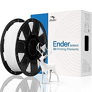 Official Creality 3D Printer Filament, Ender PLA Filament 1.75mm No-Tangling, Strong Bonding and Overhang Performance Dimensional Accuracy +/-0.02mm, 2.2lbs/Spool