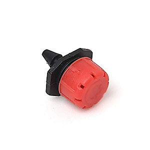 MANHONG Botanical Garden Lawn Nozzle 0-70l/H for Irrigation Sprinklers Watering Garden Watering Tools 100pcs Adjustable Dripper (Color : Red)