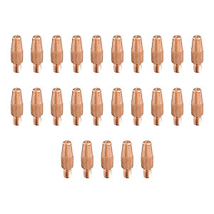 25-pk 186-406 Contact Tip .035" for Miller Spool Gun Parts Spoolmate 186406