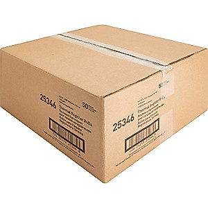 Business Source, BSN25346, Thermal Paper Rolls, 50 / Carton, White