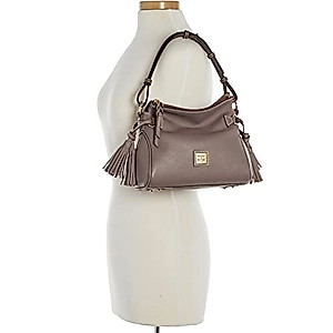 Dooney & Bourke Pebble Grain Tassel Shoulder Bag