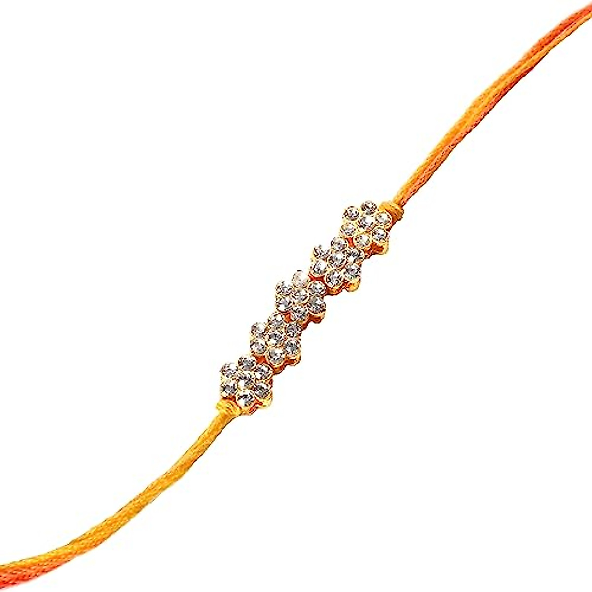 Tarini Gallery Rakhi for Brother Bhai Bhaiya Bhatija Raksha Bandhan gift Rakhi Thread Rakhi with Roli Chawal and Greeting card gift pack(Brass Kalkavati)