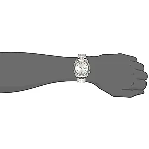 Seiko Men's SNKK65 Seiko 5 Automatic Stainless Steel Watch with Silver-Tone Dial