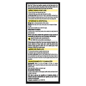 Black Flag Fly Paper, Insect Trap, Catches All Flying Insects 4 Traps