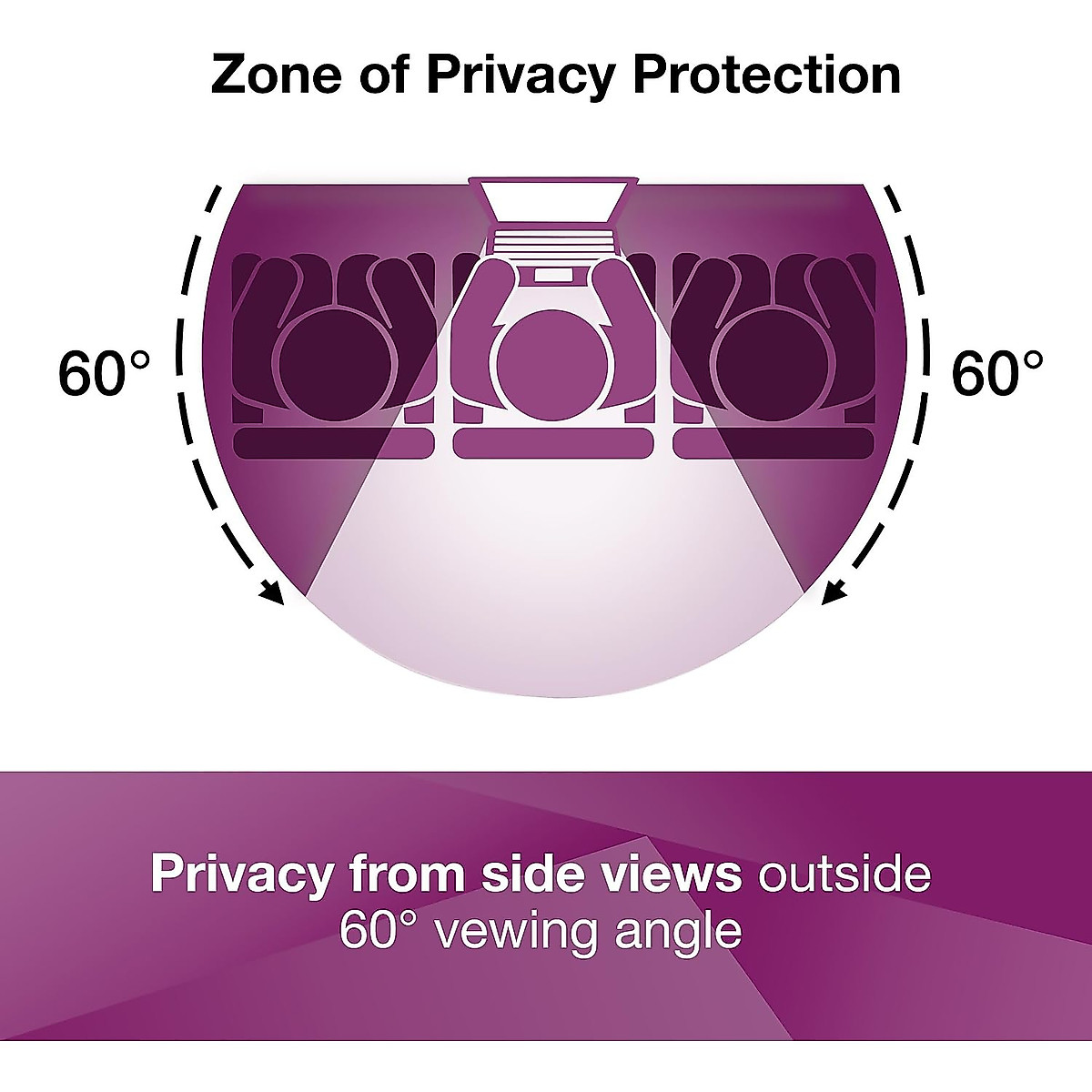 3M High Clarity Privacy Filter for 24.0" Widescreen Monitor (16:10) (HC240W1B)