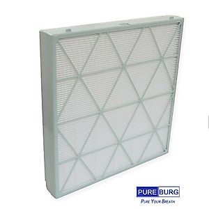 PUREBURG CFX-H1001/AA Replacement Filter Set Compatible with SAMSUNG Cube Smart Air Purifier, H13 HEPA + Activated Carbon Filter