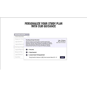 LSAT Logic Games Prep 2023: Real LSAT Questions + Proven Strategies + Online (Kaplan Test Prep)
