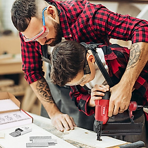 SHALL 18 Gauge Brad Nails, 2”, 1-1/4”, 1”, 5/8 Inch, 4000-Count Galvanized Brad Nails Assorted, 18GA Nail Gun Nails and Small Finishing Nails Assortment for Pneumatic, Electric Brad Nailer Gun