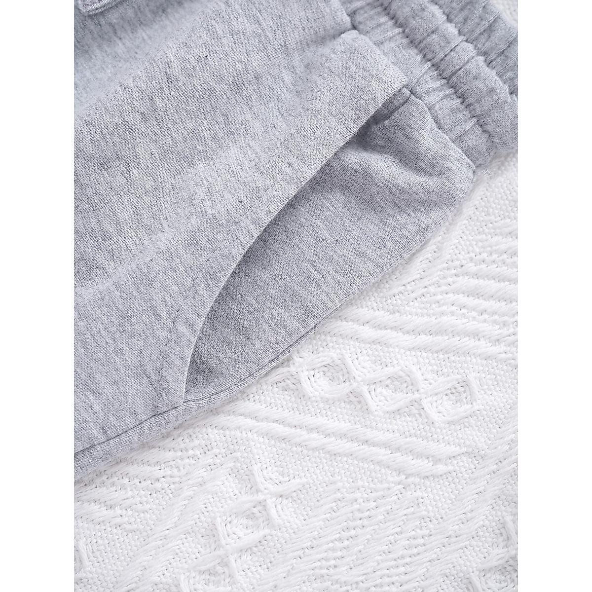 Moggemol Girls 2 Piece Dance Sports Outfits Butterfly Print Cami Crop Tops and Sweatpants Tracksuit Jogger Set Grey 10 Years