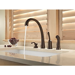 Delta Faucet Pilar Kitchen Soap Dispenser for Kitchen Sinks, Venetian Bronze RP50781RB