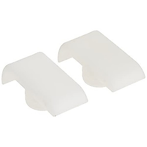 Drive Medical 10110 Walker Wheel Ski Glides, White