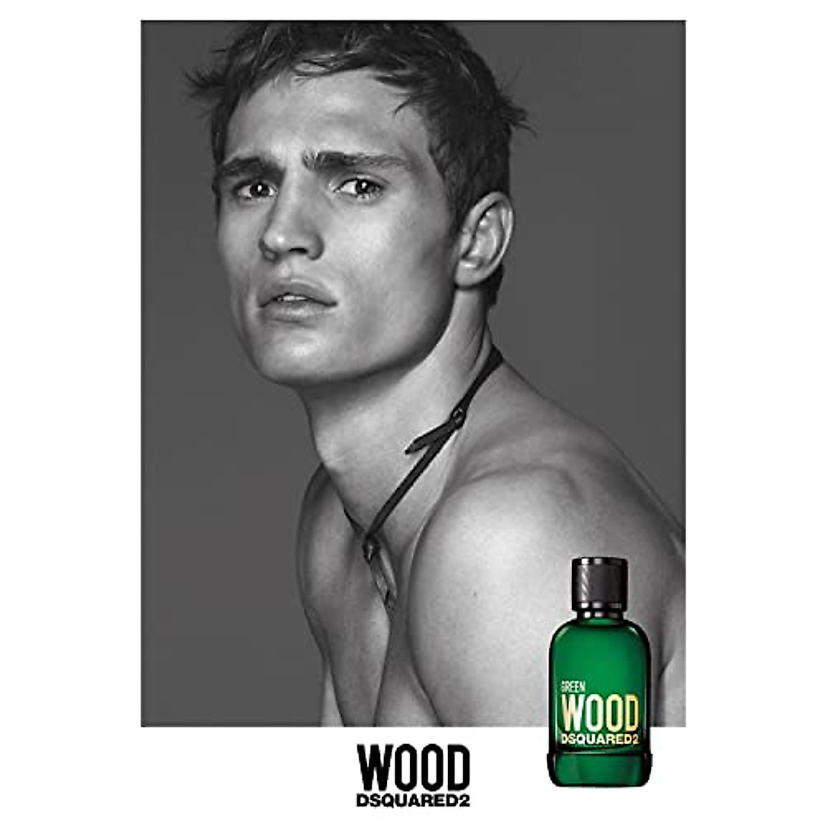 DSQUARED2 Green Wood For Men Eau de Toilette Spray, 3.4 Ounce