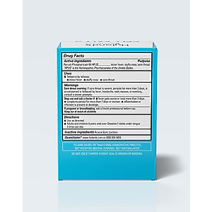 Hyland's Decongestant and Sinus Relief, Inflammation Supplement, Natural Relief of Cold and Fever Symptoms, Naturals #4 Cell Salt Ferrum Phos 6X Tablets, 100 Count