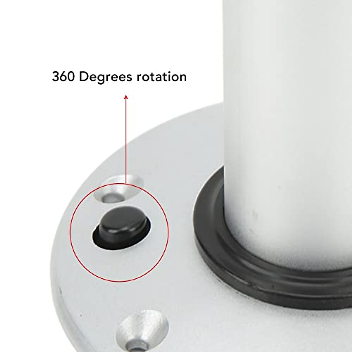 RV Lifting Table Leg, Stable Structure Adjustable Table Pedestal Stand for Boat