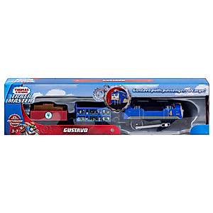 Thomas & Friends TrackMaster Gustavo, motorized toy train engine for toddlers and preschoolers ages 3 years & older