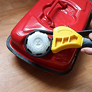 Trepot 2 pcs Universal Rubber Strap Wrench,oil Filter Adjustable Wrench set,Jar Opener Pipe Multifunctional Wrench Tools for mechanics Plumber.