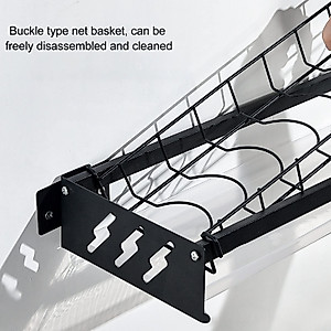 Flatware Drainage Rack, Neat Keeping Decorative Wall Mounted Simple Installation Rust Proof Iron Plastic Tableware Drainage Holder for Kitchen (Bowl Holder Chopsticks Holder Spoon Holder)