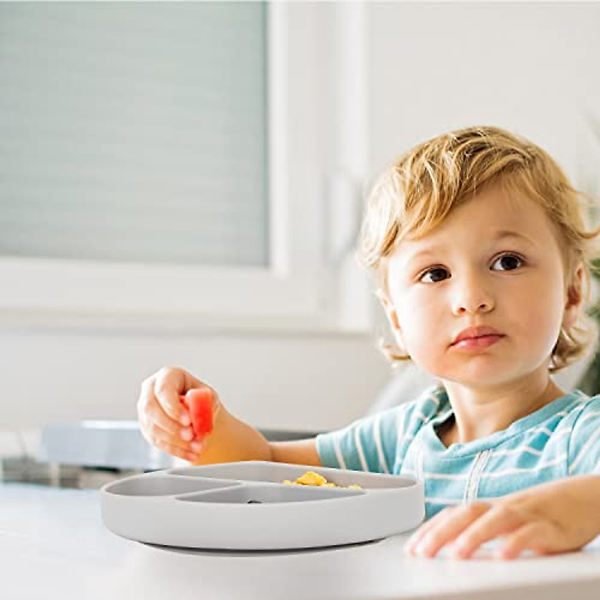 Mr. Pen- Silicone Suction Plates for Toddlers, Baby, Kids, with Suction