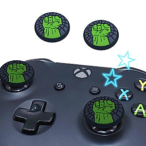 14Pcs Analog Thumb Grip Stick Cover, Wireless Controllers Game Remote Joystick Cap, Non-Slip Silicone Handle Protection Cover for PS5/PS4/Xbox one/360/N Switch PRO