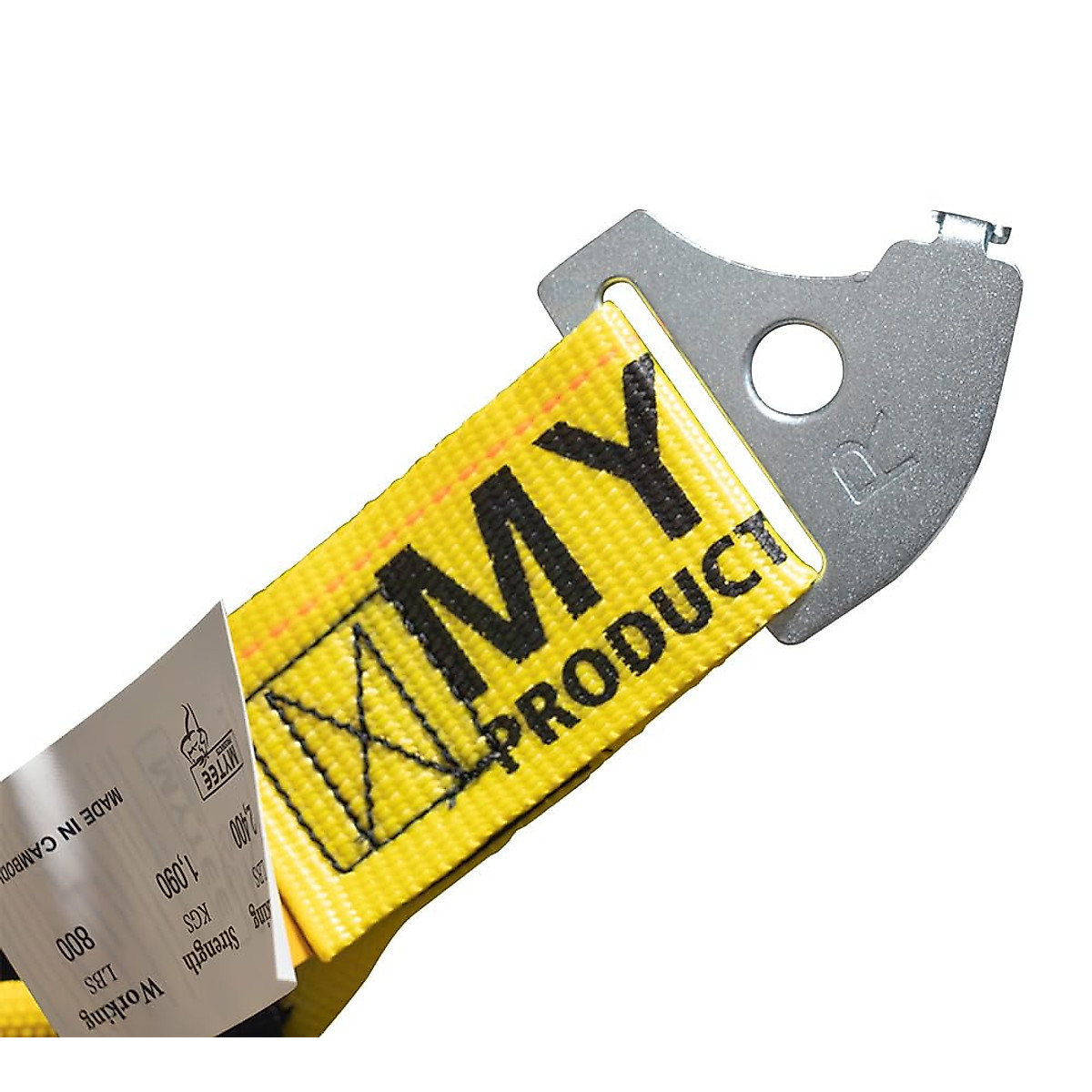 Mytee Products 2"x98.5" Pallet Rack Safety Nets for 8 ft Pallet Bays - 2400 lbs Breaking Strength Rack Safety Netting for Holding Pallets in Place - Warehouse Storage Shelving Accessories