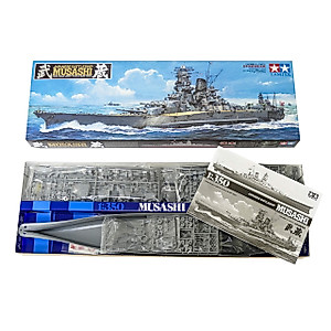 Tamiya Models Japanese Musashi Battleship
