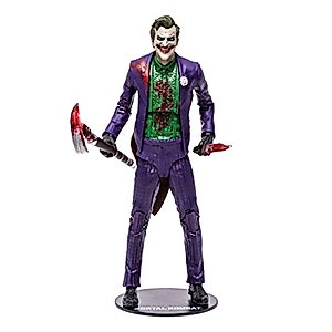 McFarlane Toys Mortal Kombat The Joker (Bloody) 7" Action Figure with Accessories