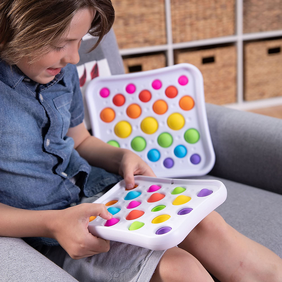 Fat Brain Dimpl Pops, Early Development & Educational Baby Toy, Suitable for Boys & Girls Aged 2 Years Or Above