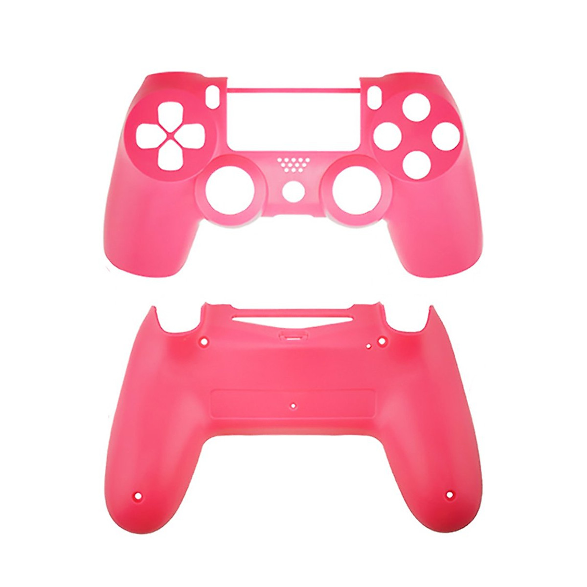 Replacement Full Housing Shell Case Cover with Buttons Mod Kit For PS4 Pro Slim For Sony Playstation 4 Dualshock 4 PS4 Slim Pro Wireless Controller - Pink