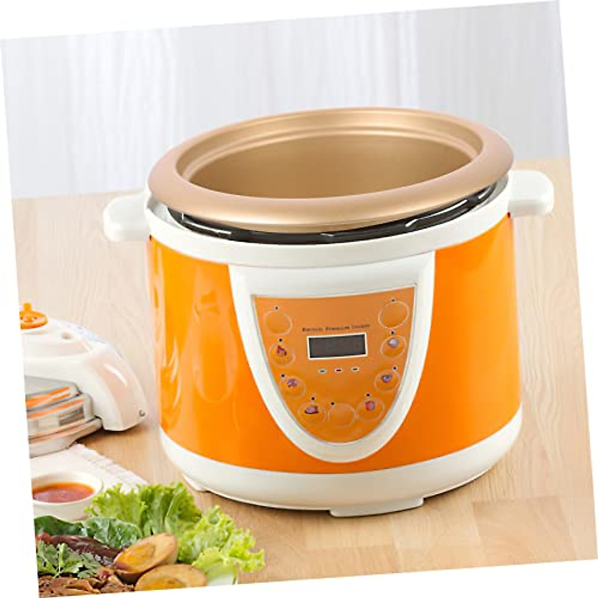Luxshiny Rice Cooker Liner Asian Rice Interior Accessories Stainless Steel Container Electric Cooker Inner Rice Cooking Pan Stockpot Cooking Pot Inner Cooking Pot Rice Cooker Replace Pot