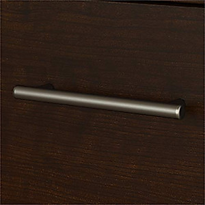 Bush Furniture UrbanPro Transitional Home Office 60W L Desk in Mocha Cherry