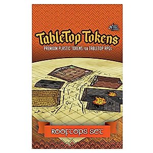 Geek Tank Games Tabletop Tokens - Rooftops Set
