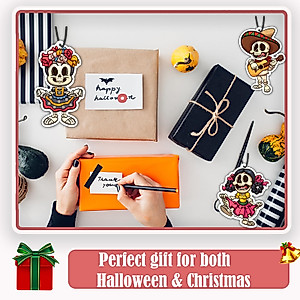 Car Air Fresheners - Christmas Car Interior Hanging Scents 9Pcs Car Accessories Halloween Xmas Tree Decorations Gift for Women Men Teen Girl