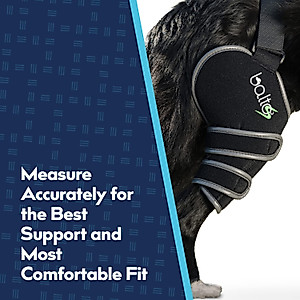 Balto Sport Agile CCL Brace – Knee Support for Dogs – Soft, Breathable Compression Wrap Helps Reduce Joint Inflammation – Right Leg, Large