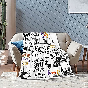 Halloween Blanket,Soft Flannel Blanket Air Conditioner Blanket Sofa Blanket Anti Pilling Throw Blankets 50"X40"