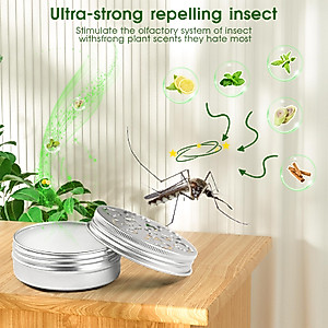 2023 Upgraded Mosquito Repellent,Natural Mosquito Repellent Indoor,Outdoor Mosquito Repellent for Yard, Patio, Room, Powerful Mosquito Control for Backyard,Travel -2 Packs
