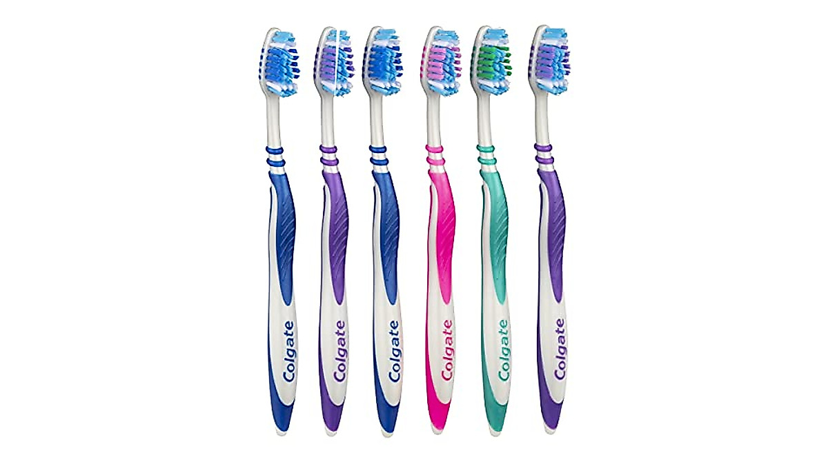 Colgate ZigZag Soft Toothbrush 6pk | Gentle, Effective Cleaning