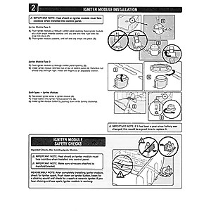 Weber 67847 Battery Electronic Igniter Kit with Ceramic Collector Box for Genesis (2008-2010)