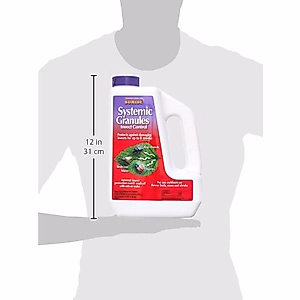 Bonide Insect Control Systemic Granules, 4 lbs. Ready-to-Use Water Resistant Long Lasting Protection Outdoor Use