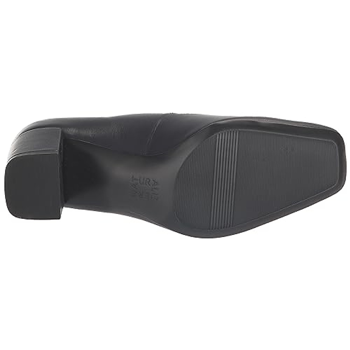 Naturalizer Womens Karina Low Block Heel Square Toe Pump French Navy Leather 8 M