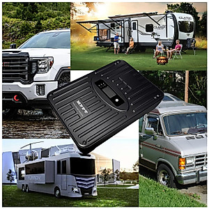 60 Amp MPPT Solar Charge Controller 12V 24V DC Input Negative Ground Max 150V Input Max Solar Panel Charger Controller LCD Backlight Solar Panel Regulator fit for Gel Sealed Flooded Lithium Battery