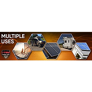 Qty 4 Vmaxtanks Vmax SLR200 12 Volt 200Ah AGM Battery Solar Batteries for Use with PV Solar Panels Wind Turbine Electric Power Backup Generator for Off Grid or Grid Tie