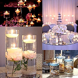 6Pack Floating Candles，Candle Floating Unscented Discs for Wedding, Pool Party, Holiday & Home Decor